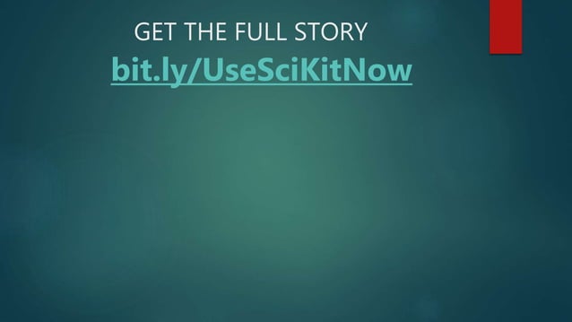 Scikit Learn: Data Normalization Techniques That Work | PPTX ...