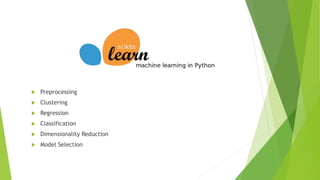 Scikit Learn: How to Deal with Missing Values | PPTX