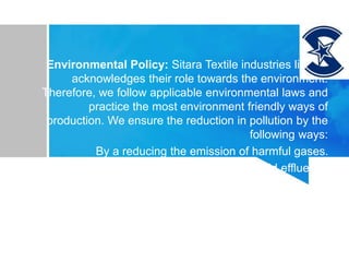 Sitara Group of Industries Pakistan | PPT