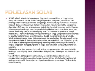 Scilab | PPT