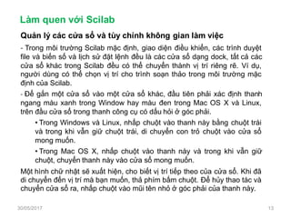 Tìm hiểu về scilab, và cách sử dụng scilab | PDF