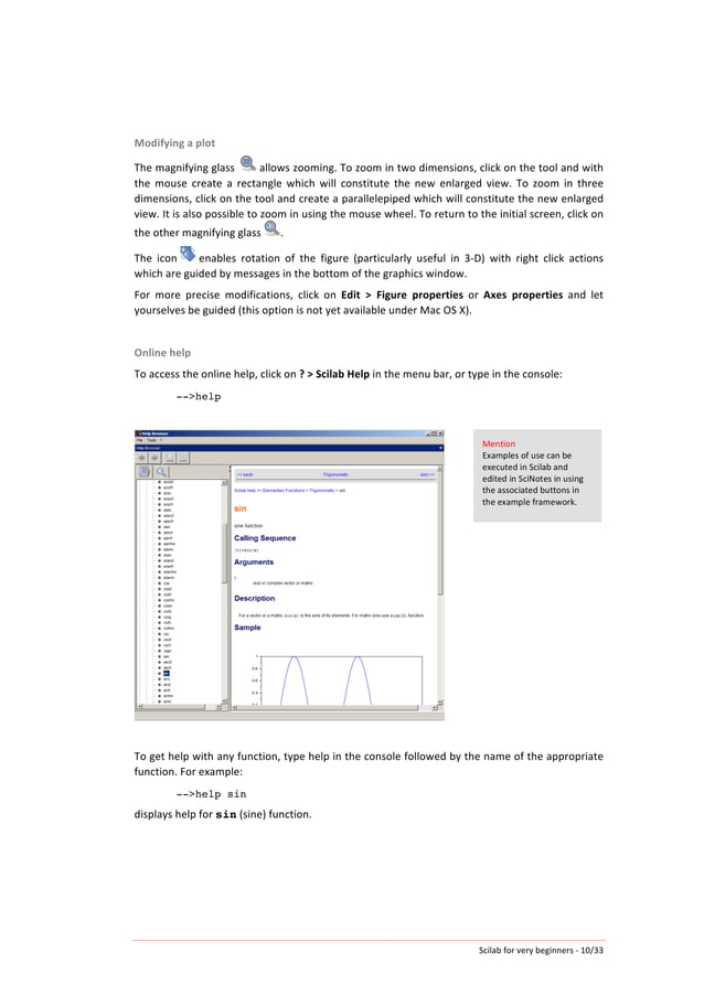Scilab for beginners | PDF