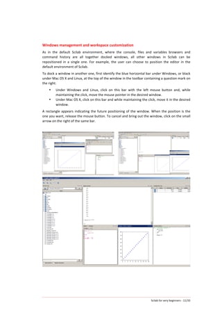 Scilab for beginners | PDF