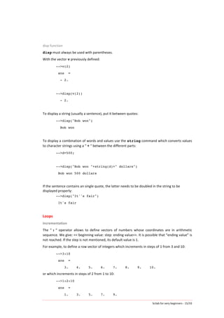 Scilab For Beginners Pdf