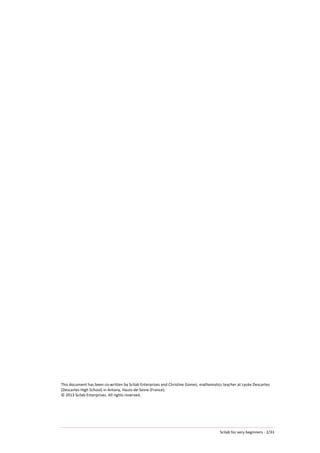 Scilab for beginners | PDF