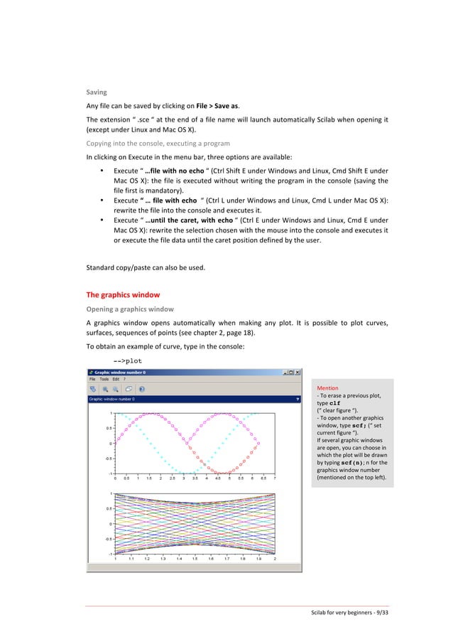 Scilab for beginners | PDF