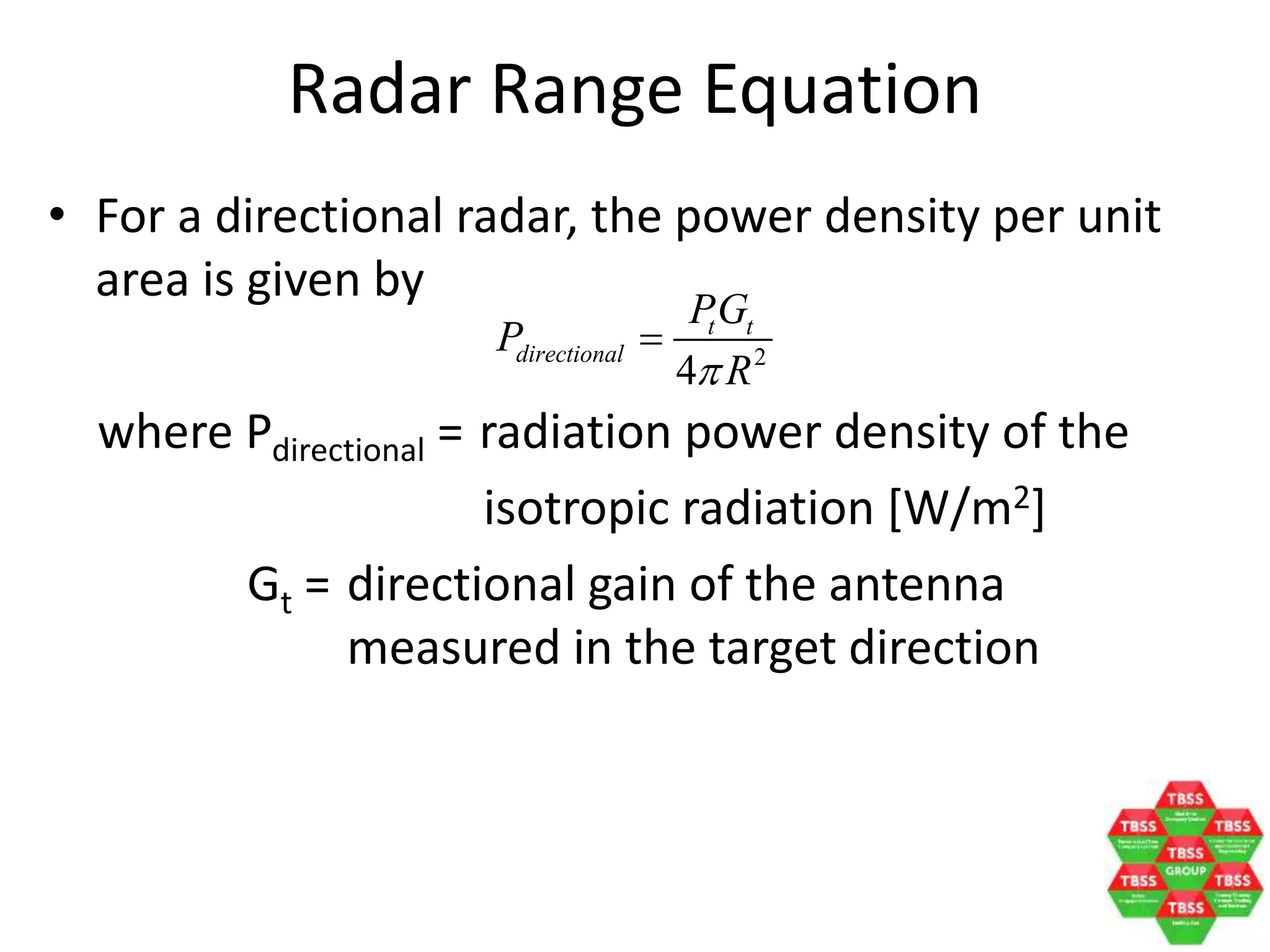 Radar Systems for NTU, 1 Nov 2014 | PPTX