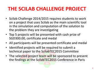 Scilab Challenge@NTU 2014/2015 Project Briefing | PPT