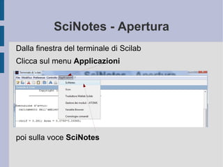 Scilab finestra dei-comandi-per-sistema-controllo-livello | ODP