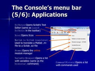 Scilab for real dummies | PDF