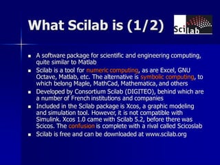 Scilab for real dummies | PDF