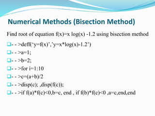 Scilab presentation | PPTX
