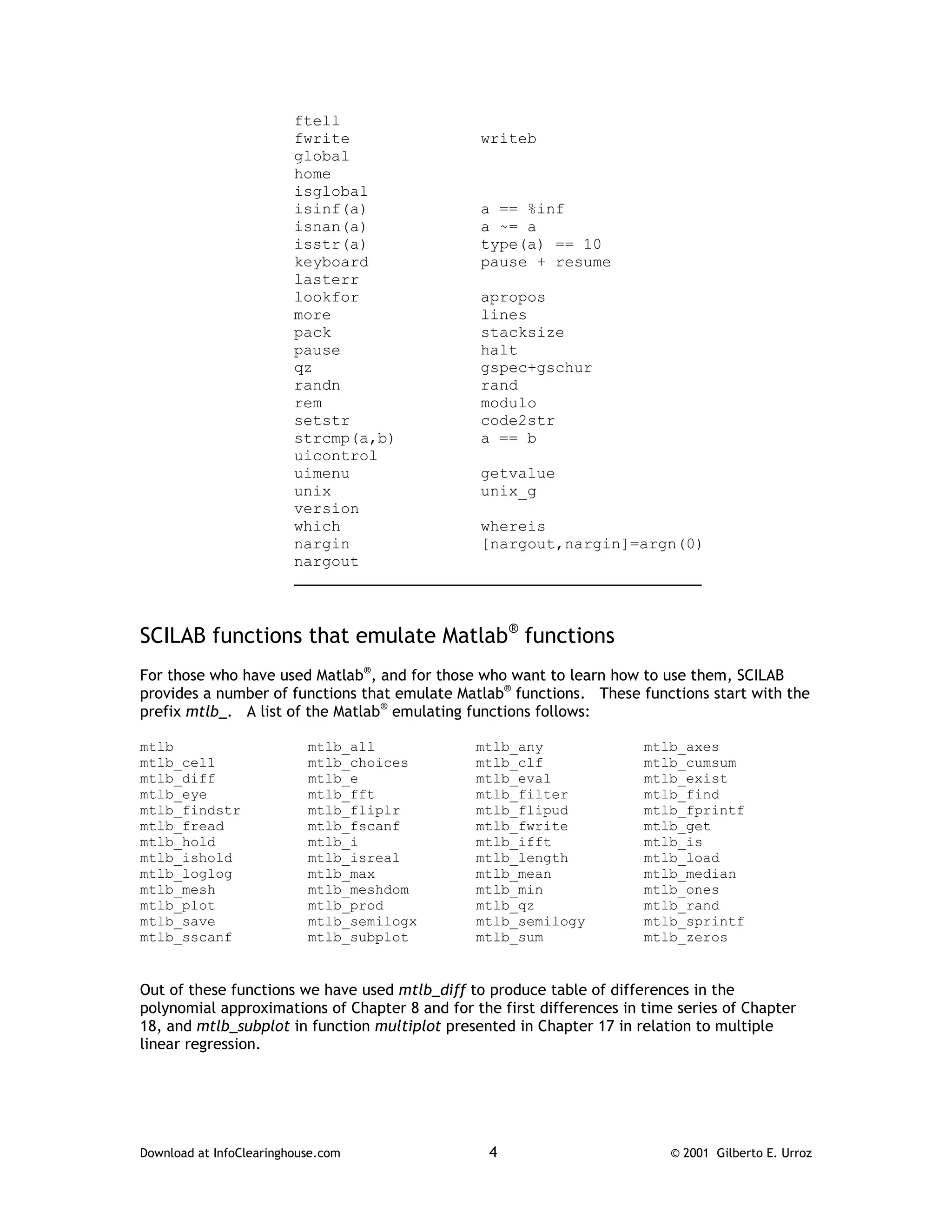 Scilab Vs Matlab Pdf