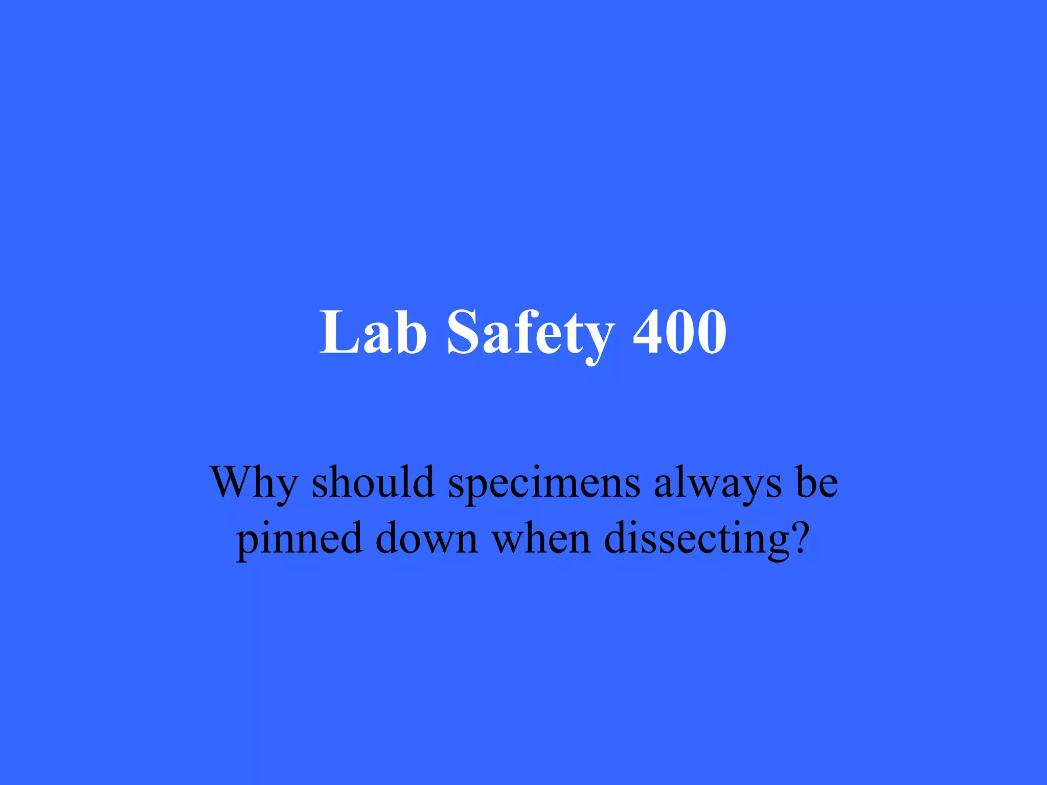 Scientific Method Jeopardy | PPT