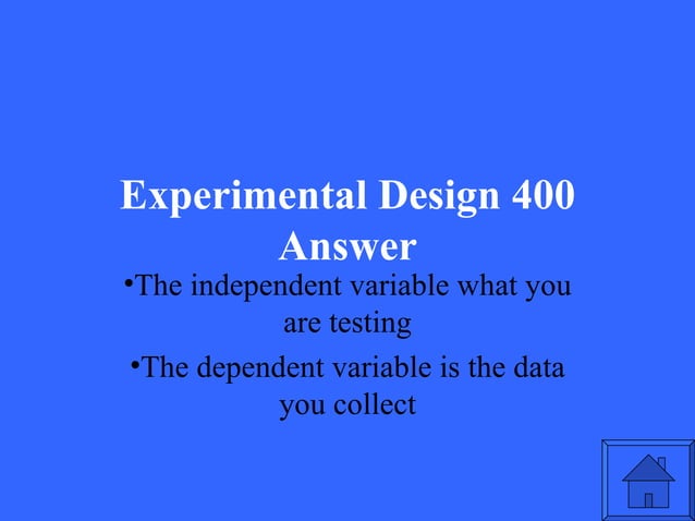 Scientific Method Jeopardy | PPT