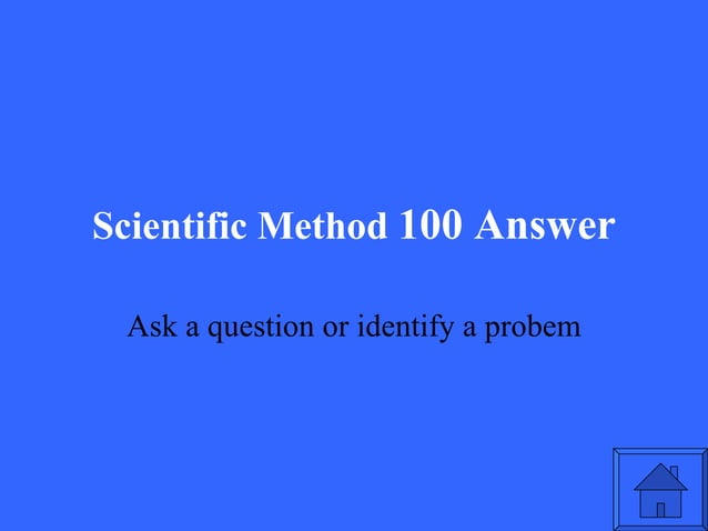 Scientific Method Jeopardy | PPT
