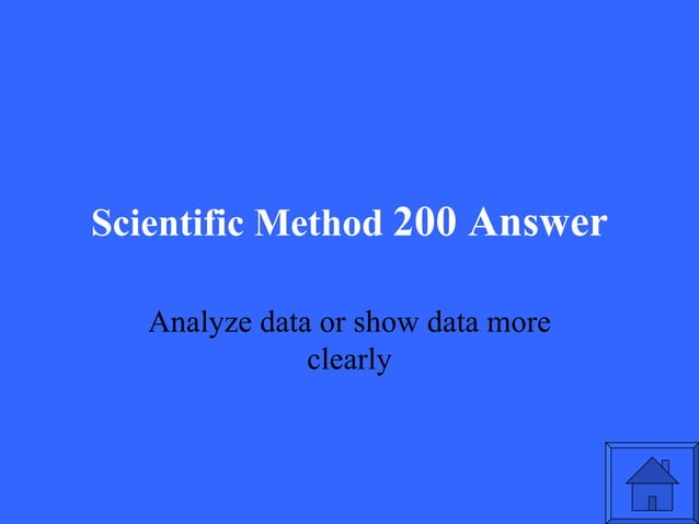 Scientific Method Jeopardy | PPT