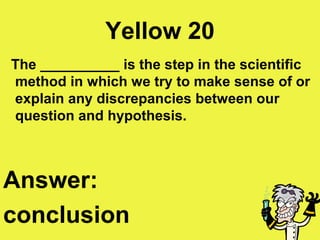 Sci method & measurement hms 6 th gd-jeopardy | PPT