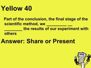 Sci method & measurement hms 6 th gd-jeopardy | PPT