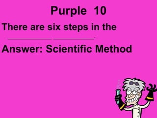 Sci method & measurement hms 6 th gd-jeopardy | PPT