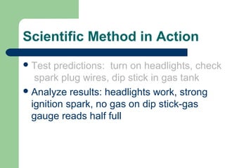 Sci method student | PPT