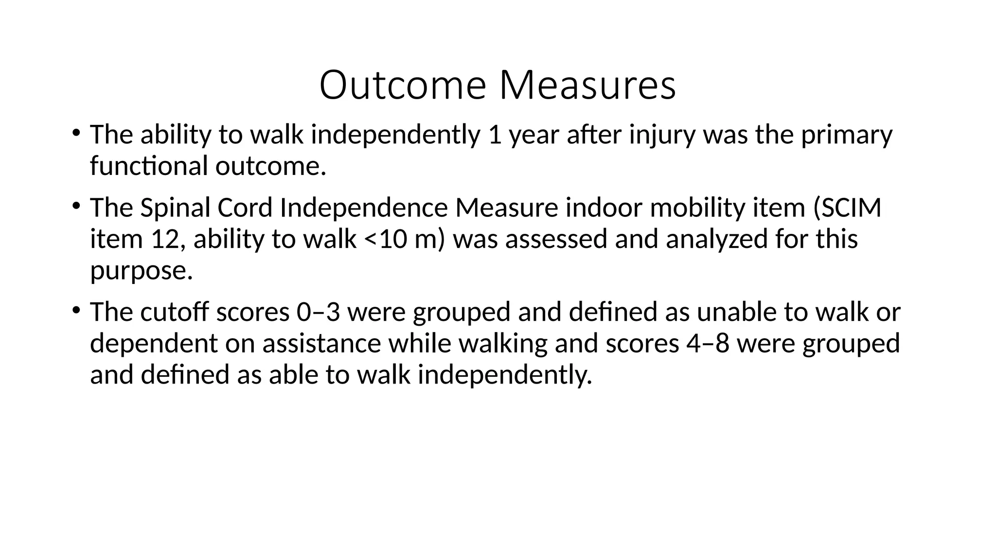 spinal cord injury mobility predictor.pptx