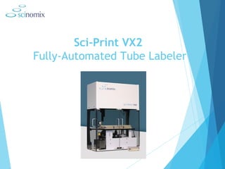 Laboratory Automation Systems- Scinomix | PPT