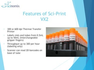 Laboratory Automation Systems- Scinomix | PPT