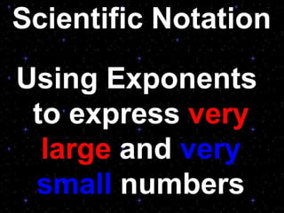 Scientific Notation | PPT