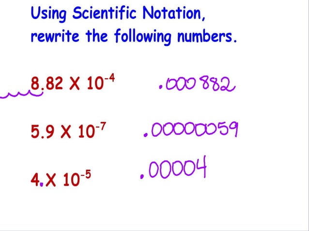 Scientific Notation | PPT