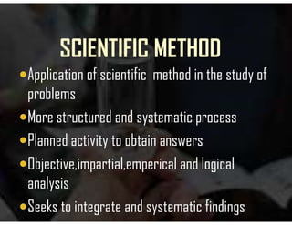 SCIENTIFIC STEPS IN EDUCATIONAL RESEARCH | PDF