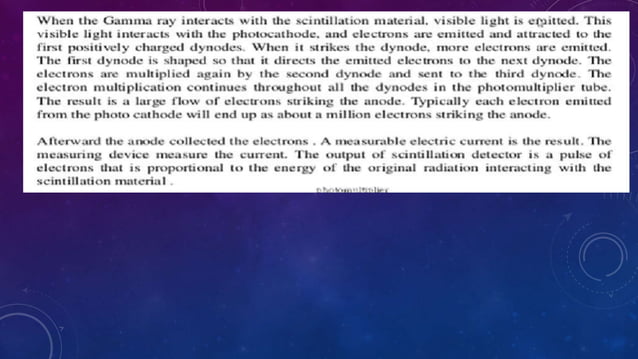 scintilation counter.pptx | Chemistry | Science