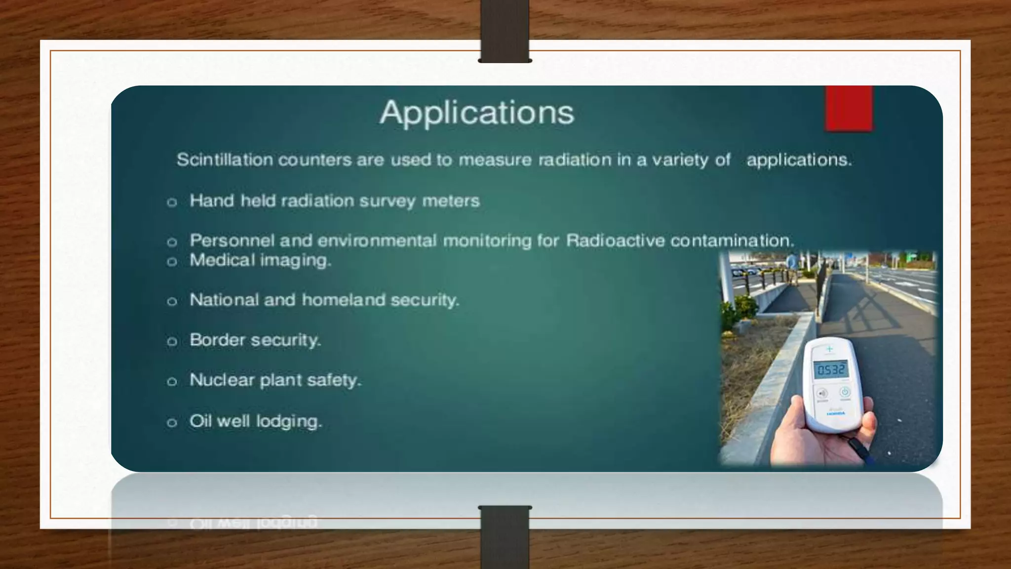 Scintillation Counter And Semiconductor Detector Pptx