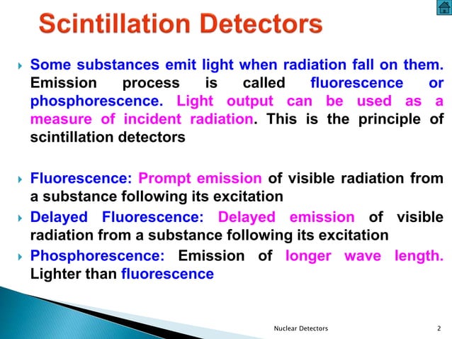 Scintillation Detector.pptx | Chemistry | Science