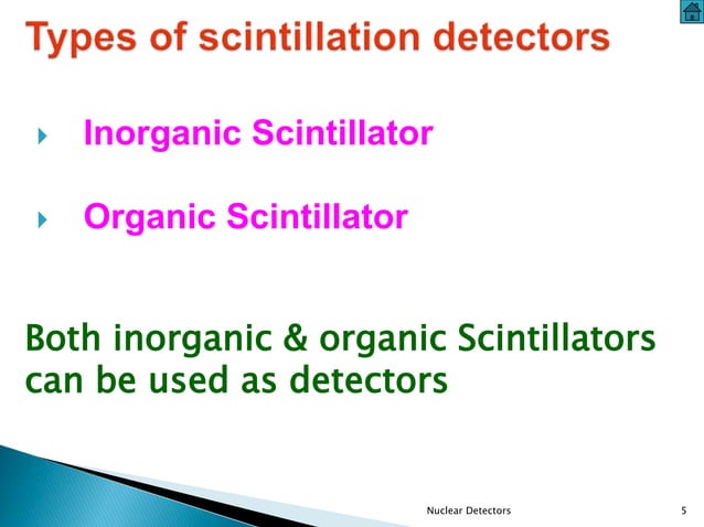 Scintillation Detector.pptx | Chemistry | Science