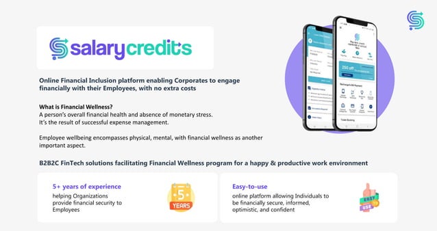 Salary Credits - Employee Financial Wellness Program | PPTX