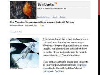 Is your art (or lack thereof) sabotaging your written message? | PPTX