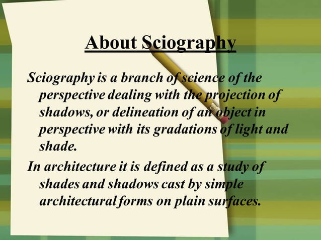 Sciography of objects (shade & shadow) | PDF