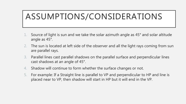 Sciography in architecture | PPTX