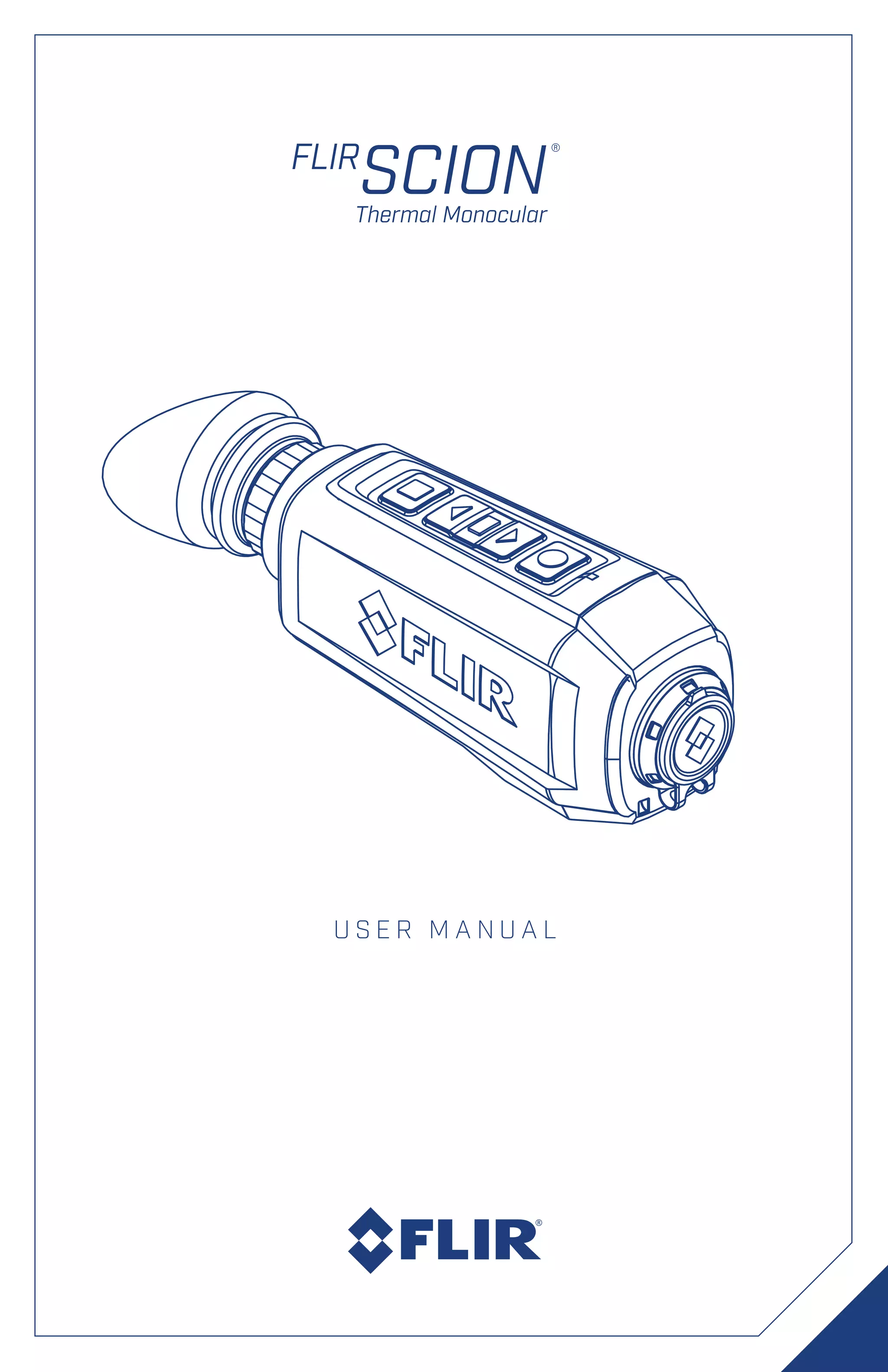 Instruction manual | Flir Scion | Optics Trade | PDF