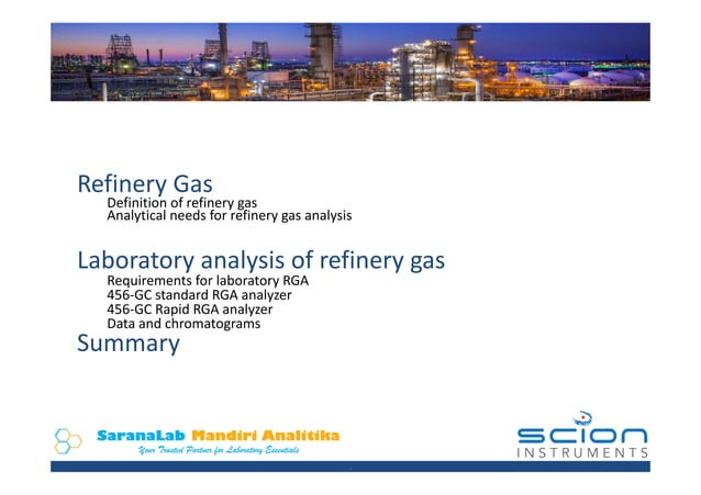 Scion instruments refinery gas analyzer saranalab mandiri analitika | PPT