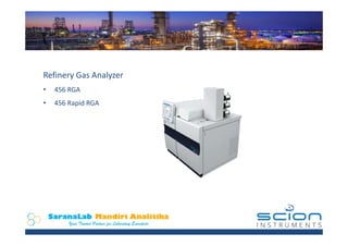 Scion instruments refinery gas analyzer saranalab mandiri analitika | PDF