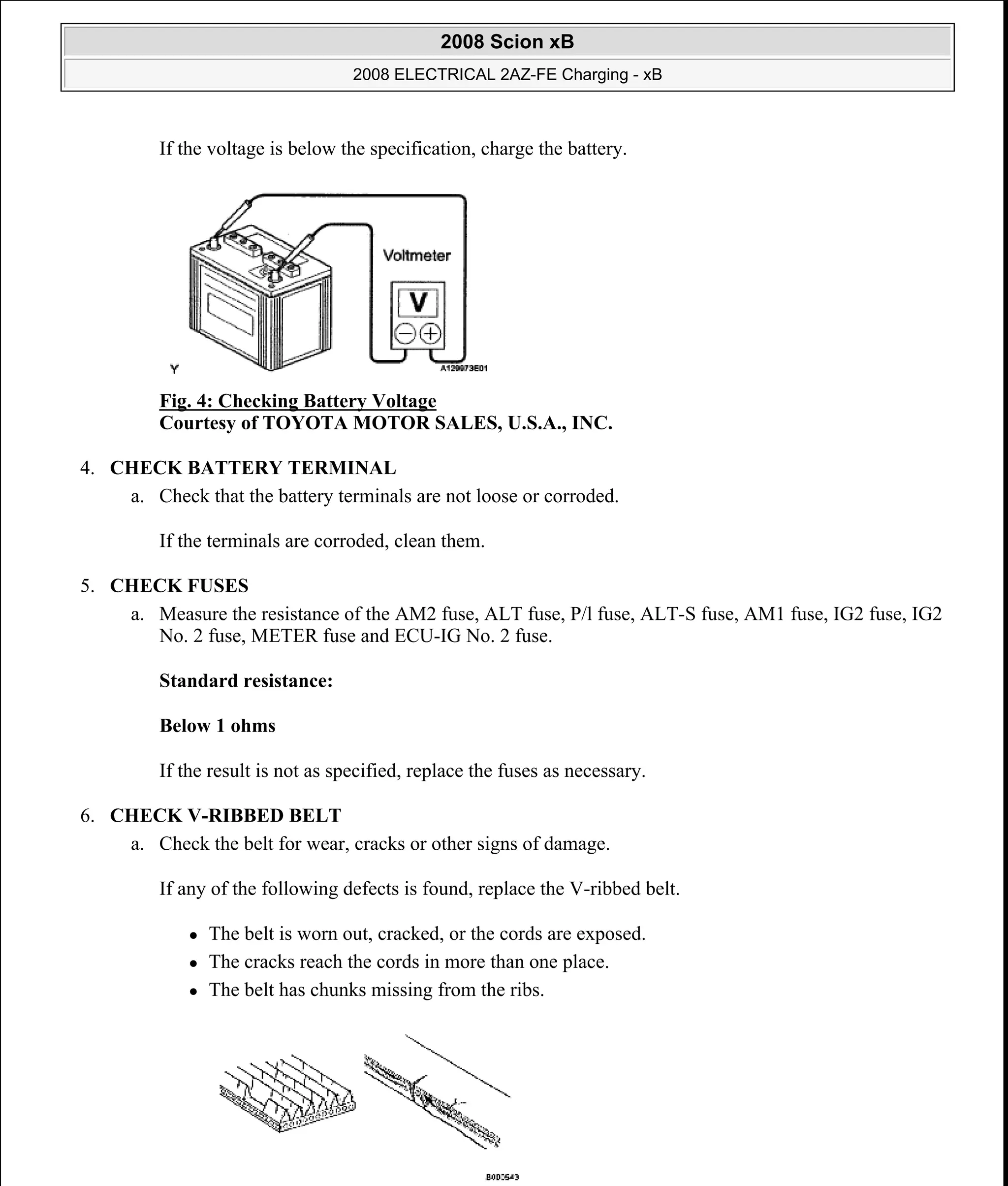 Scion xb 2008 service repair manual | PDF
