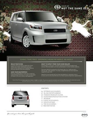 Scion X B Brochure | PDF