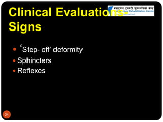 Spinal Injury Overview | PPT