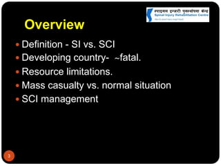 Spinal Injury Overview | PPT