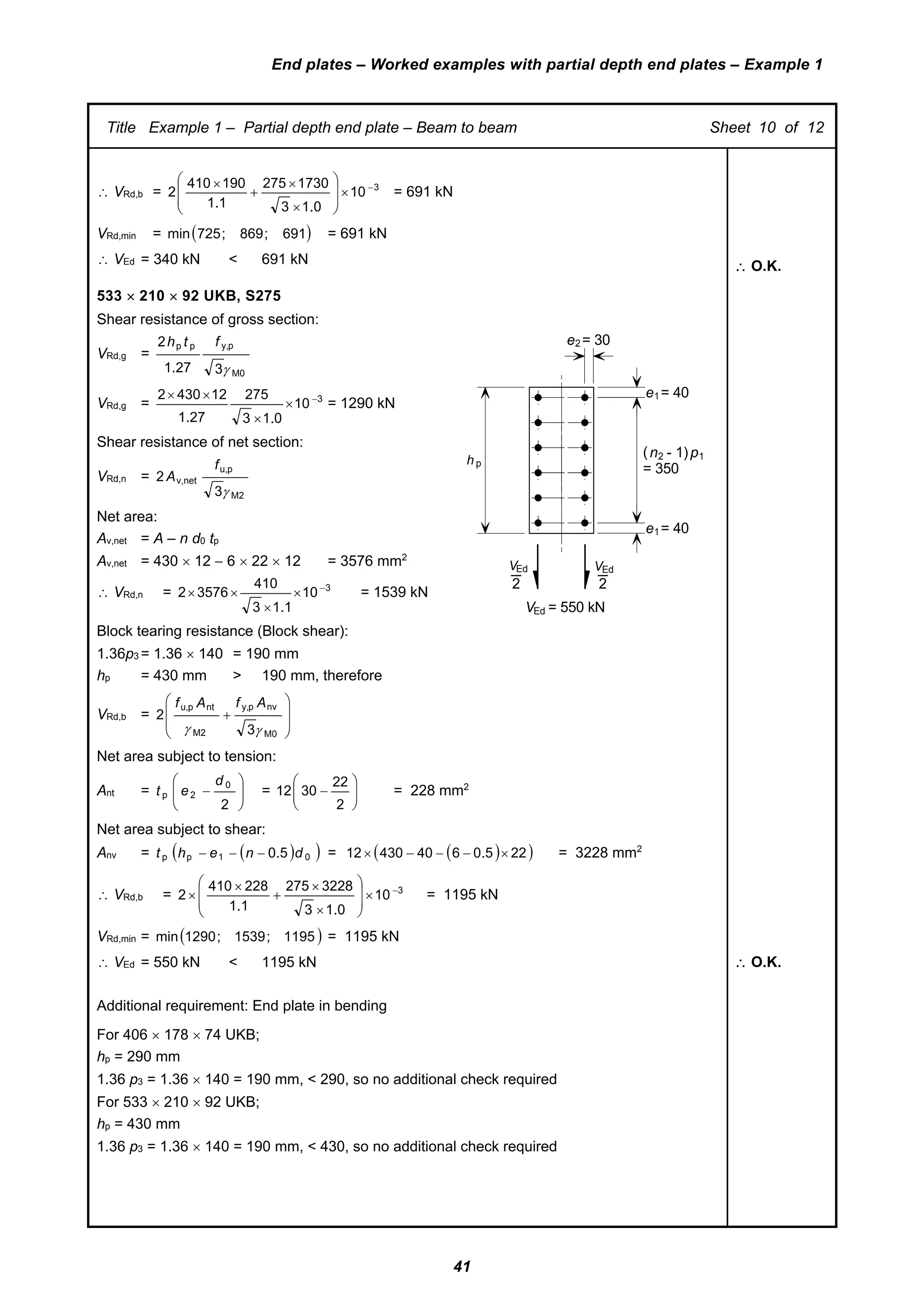 SCI_P358 Simple Joints to Eurocode 3 Steel | PDF