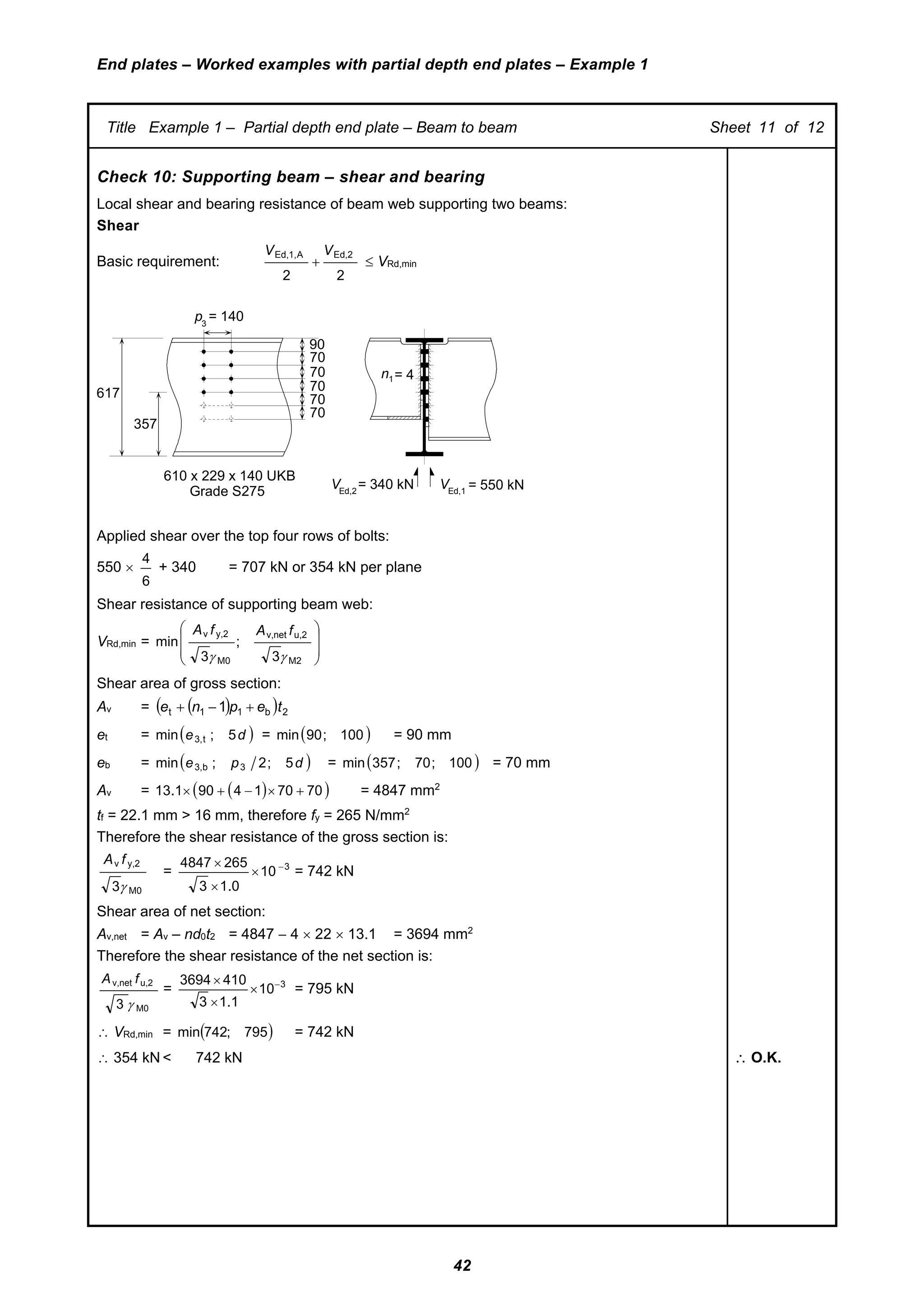 SCI_P358 Simple Joints to Eurocode 3 Steel | PDF