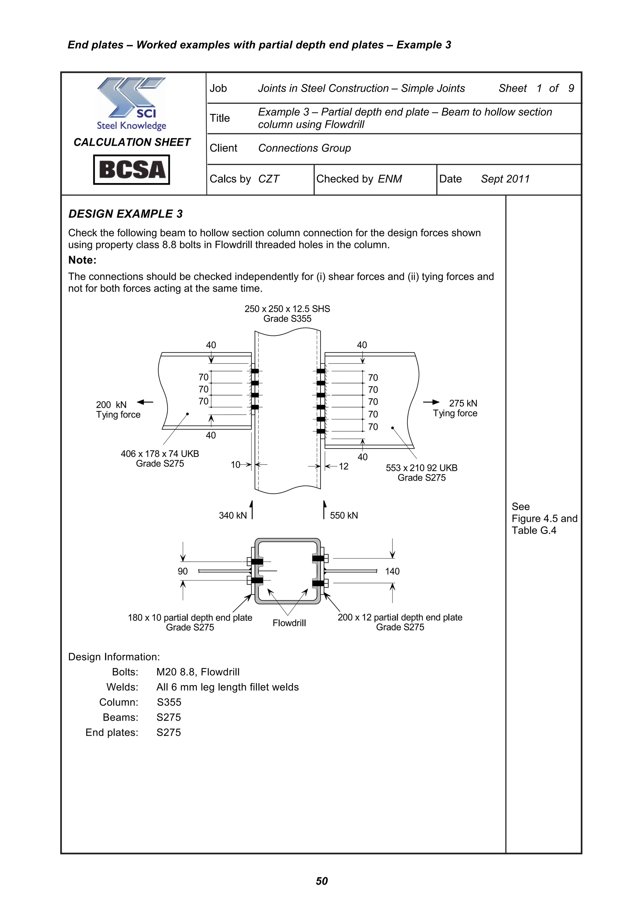 SCI_P358 Simple Joints to Eurocode 3 Steel | PDF