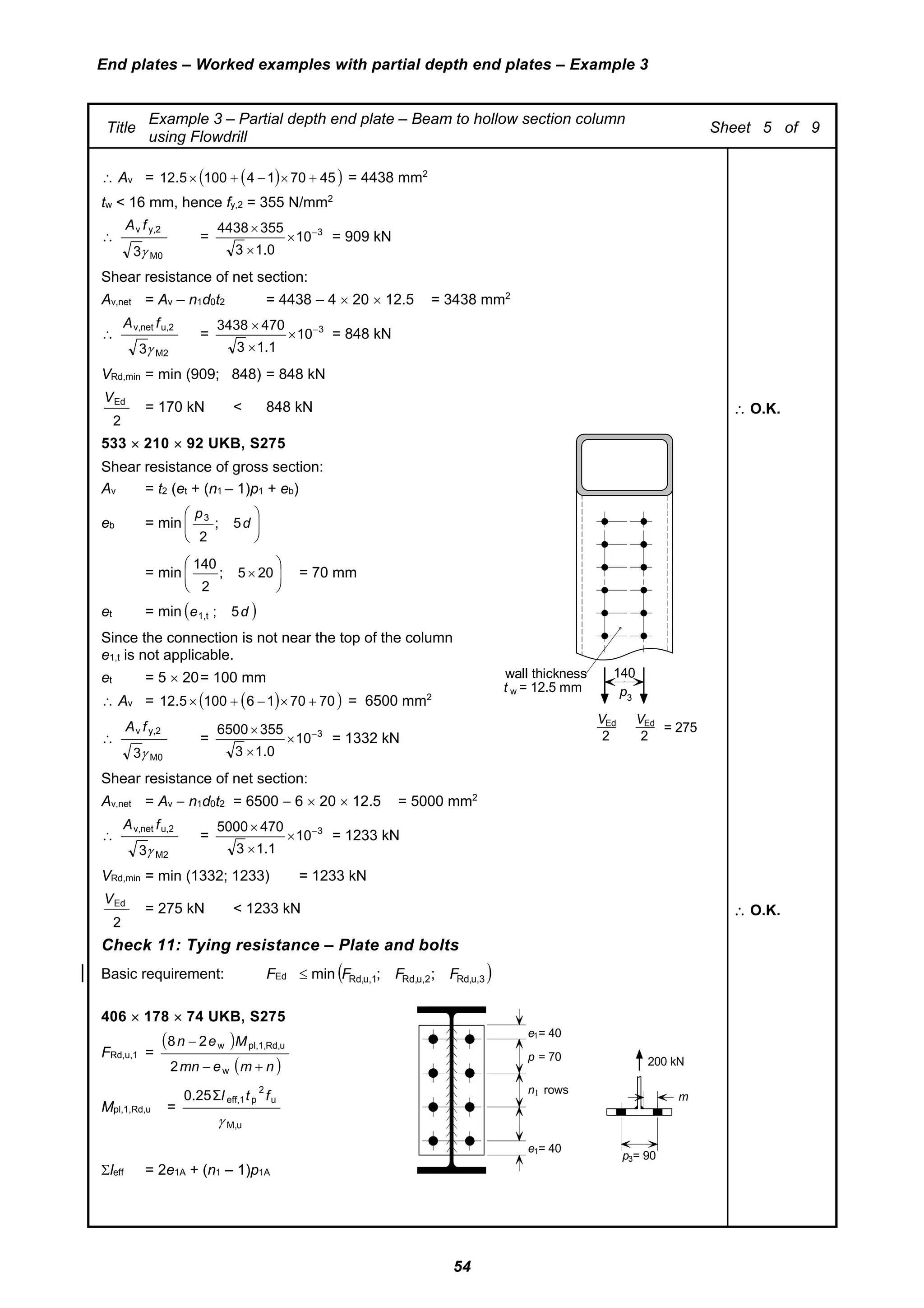 SCI_P358 Simple Joints to Eurocode 3 Steel | PDF